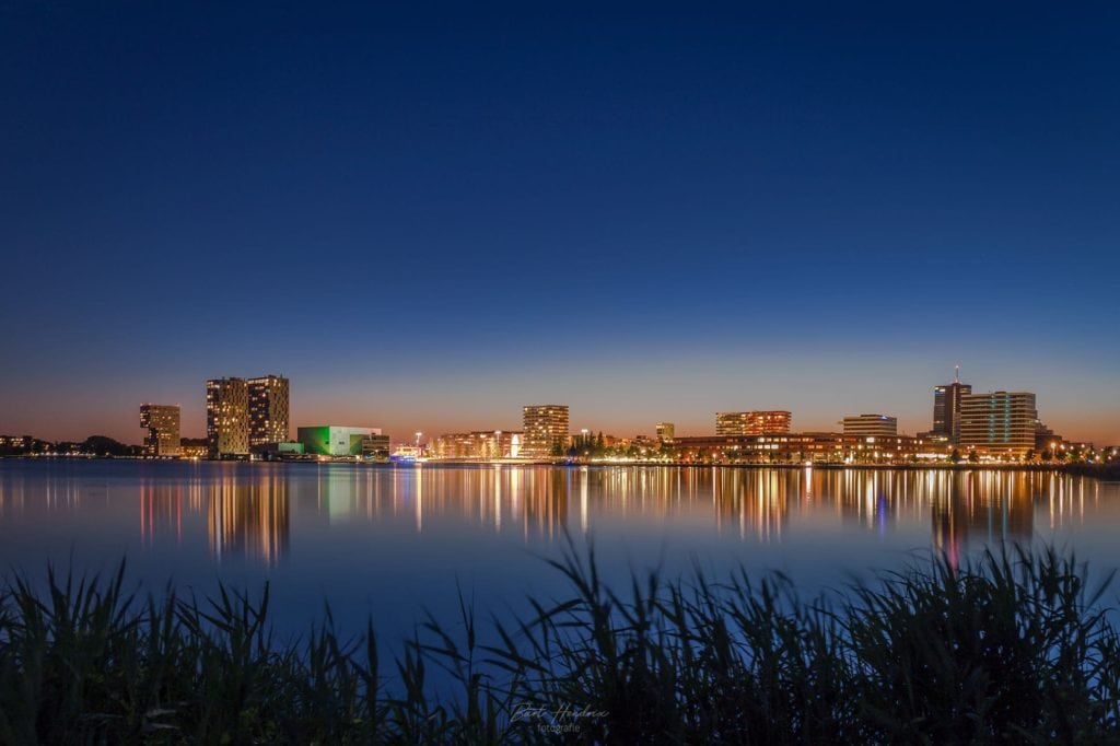 Almere Skyline Night – Bart Hendrix Fotografie